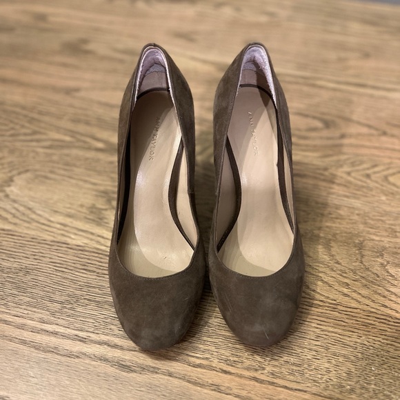 Ann Taylor | Shoes | Ann Taylor Emeline Suede Block Heels | Poshmark